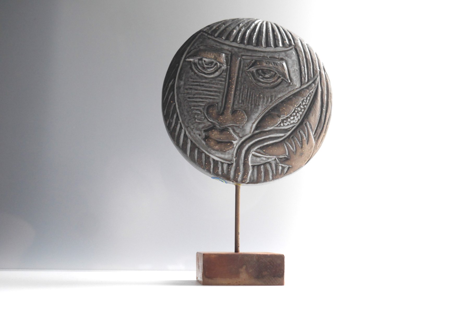 The Zodiac Statue by Lars Bergsten for Upsala Ekeby, Sweden, 1960s for ...