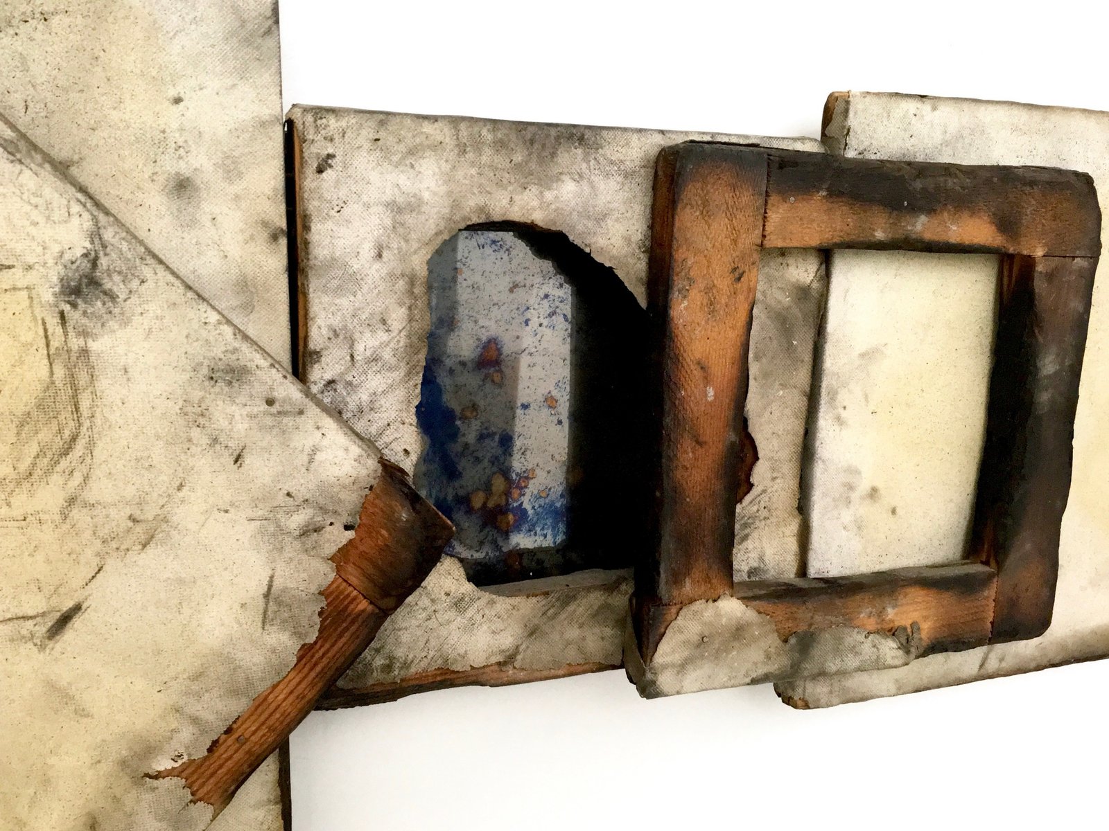 Interpretation of the Holy Cross in Wood and Metal, 2000s for sale at ...