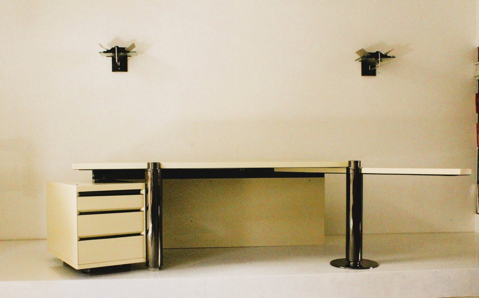 Large Ceo Executive Desk by Ferdinand Porsche for Castelli for sale at ...