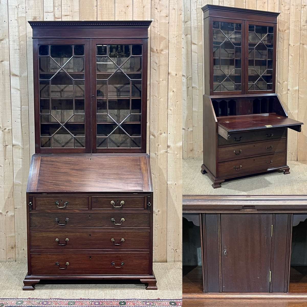 19th Century English Scribe in Mahogany for sale at Pamono