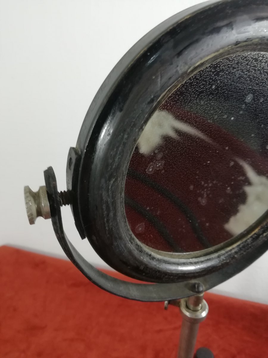 Vintage Italian Concave Mirror, 1930s for sale at Pamono