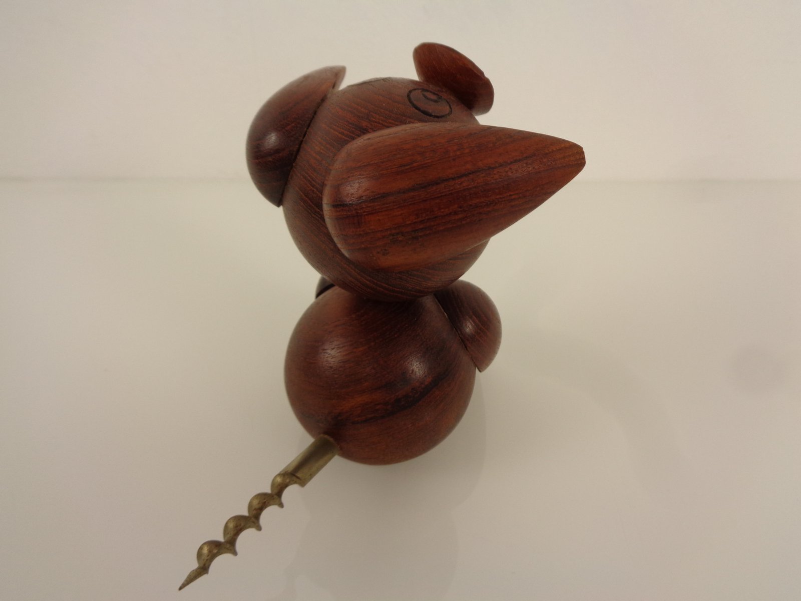 Danish Teak Pig Corkscrew, 1960s for sale at Pamono