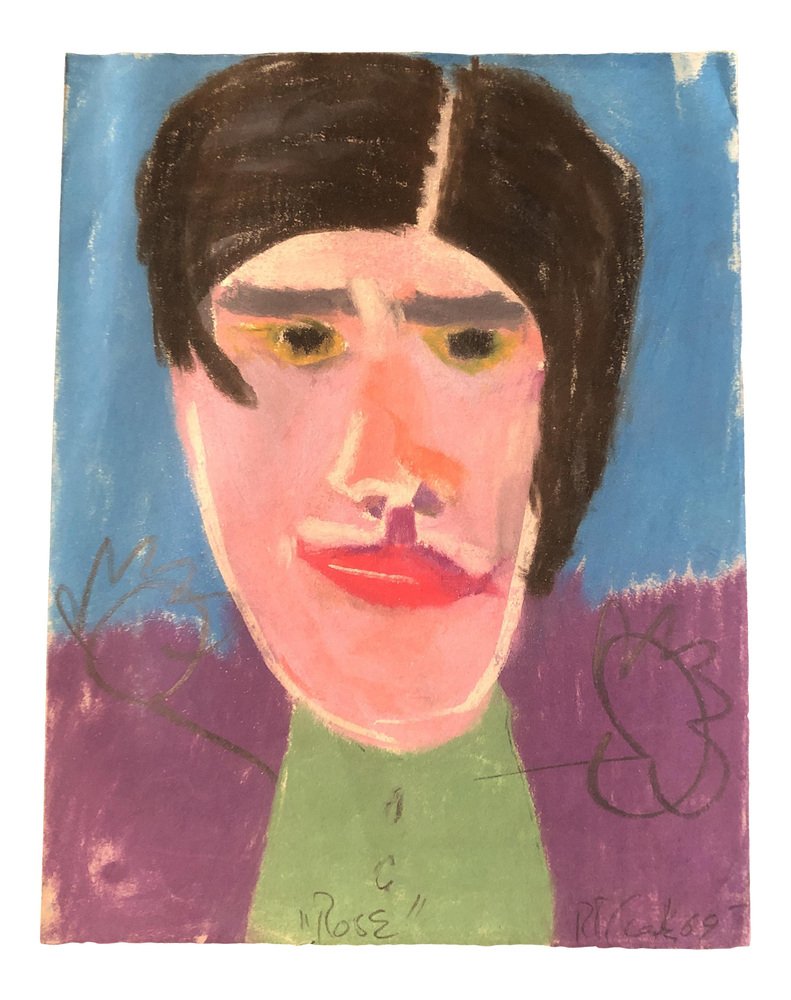 Robert Cooke, Rose, 1960s, Pastel for sale at Pamono