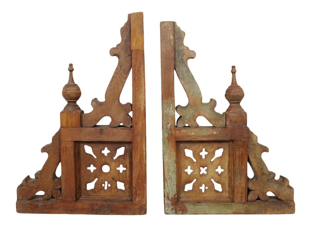 Antique Architectural Brackets, Set of 2 for sale at Pamono