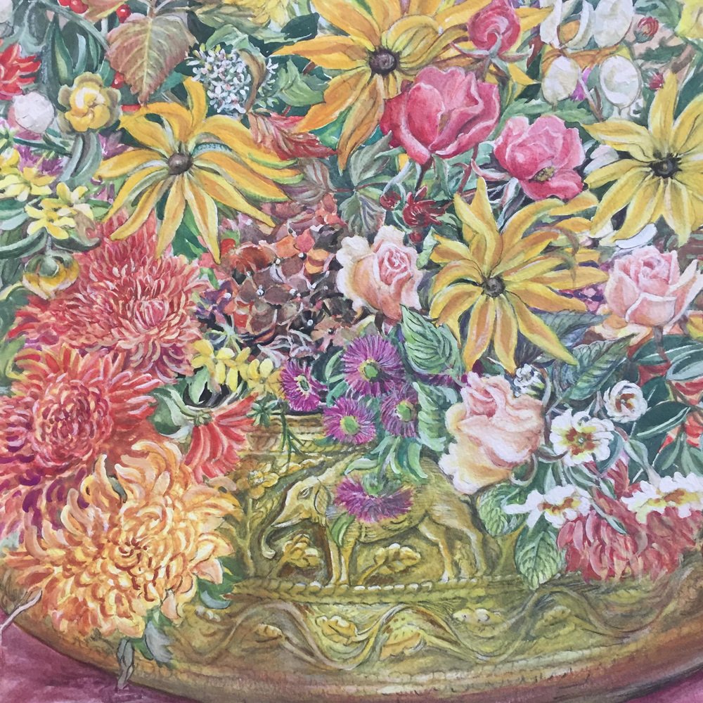 Still Life, 1970s, Watercolor on Paper for sale at Pamono