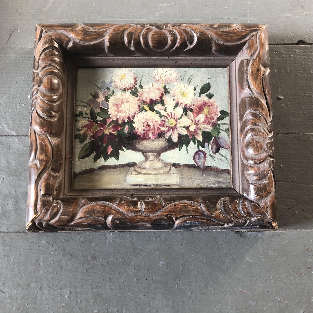 Small Still Life, Painting, 1950s, Framed for sale at Pamono