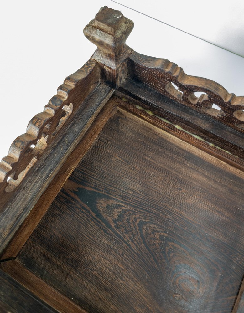 Chinese Chinoiserie Jichimu Wood Display Stand Base for sale at Pamono