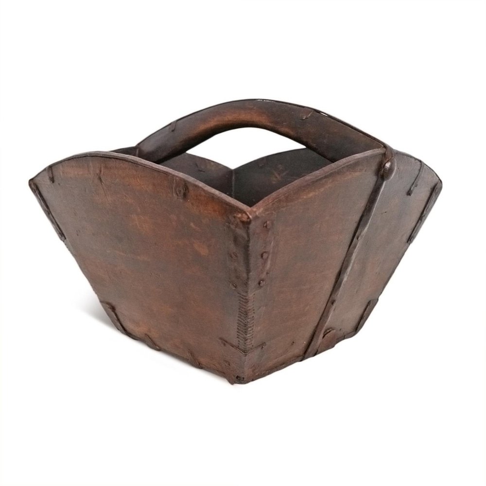 Vintage Wood Rice Bucket for sale at Pamono