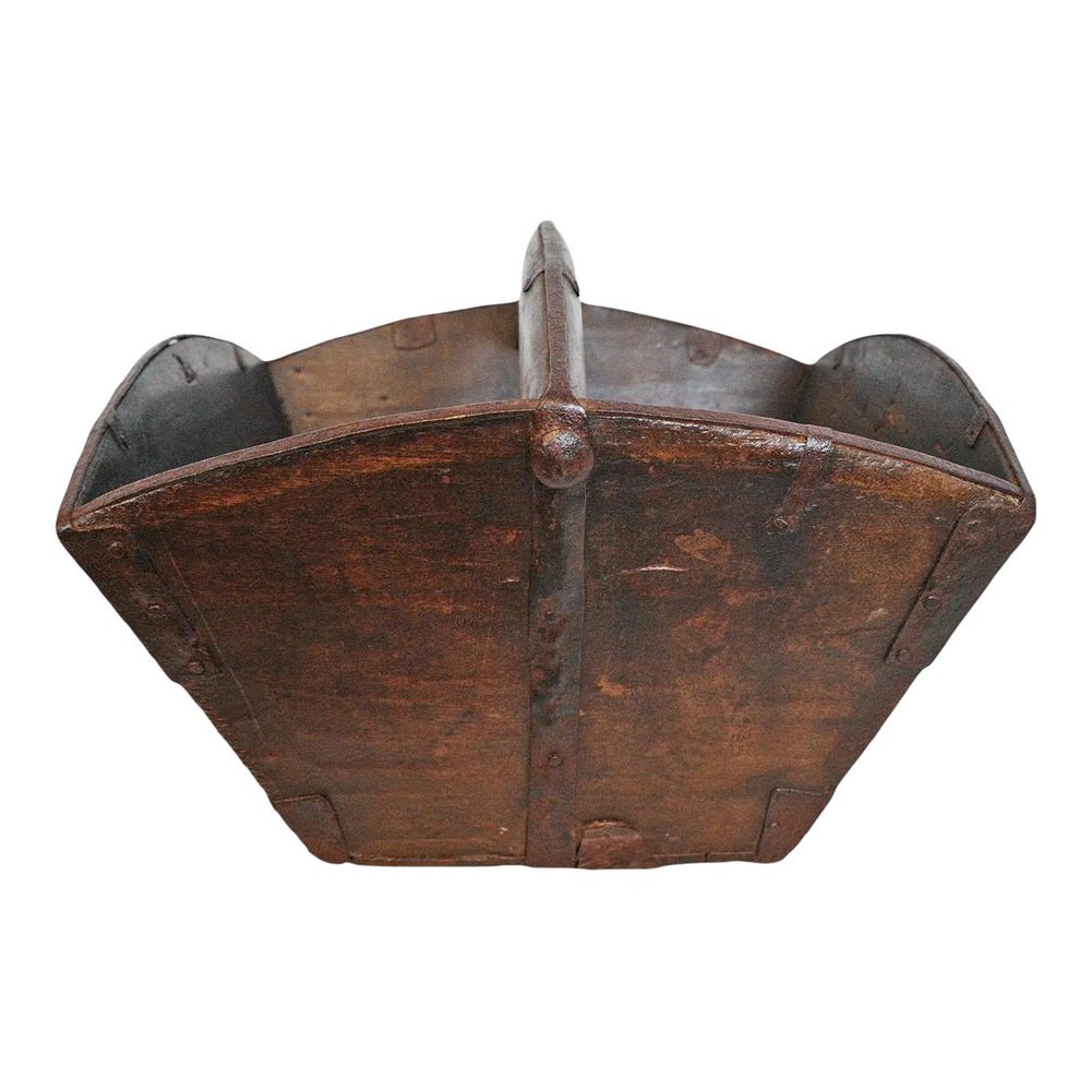 Vintage Wood Rice Bucket for sale at Pamono