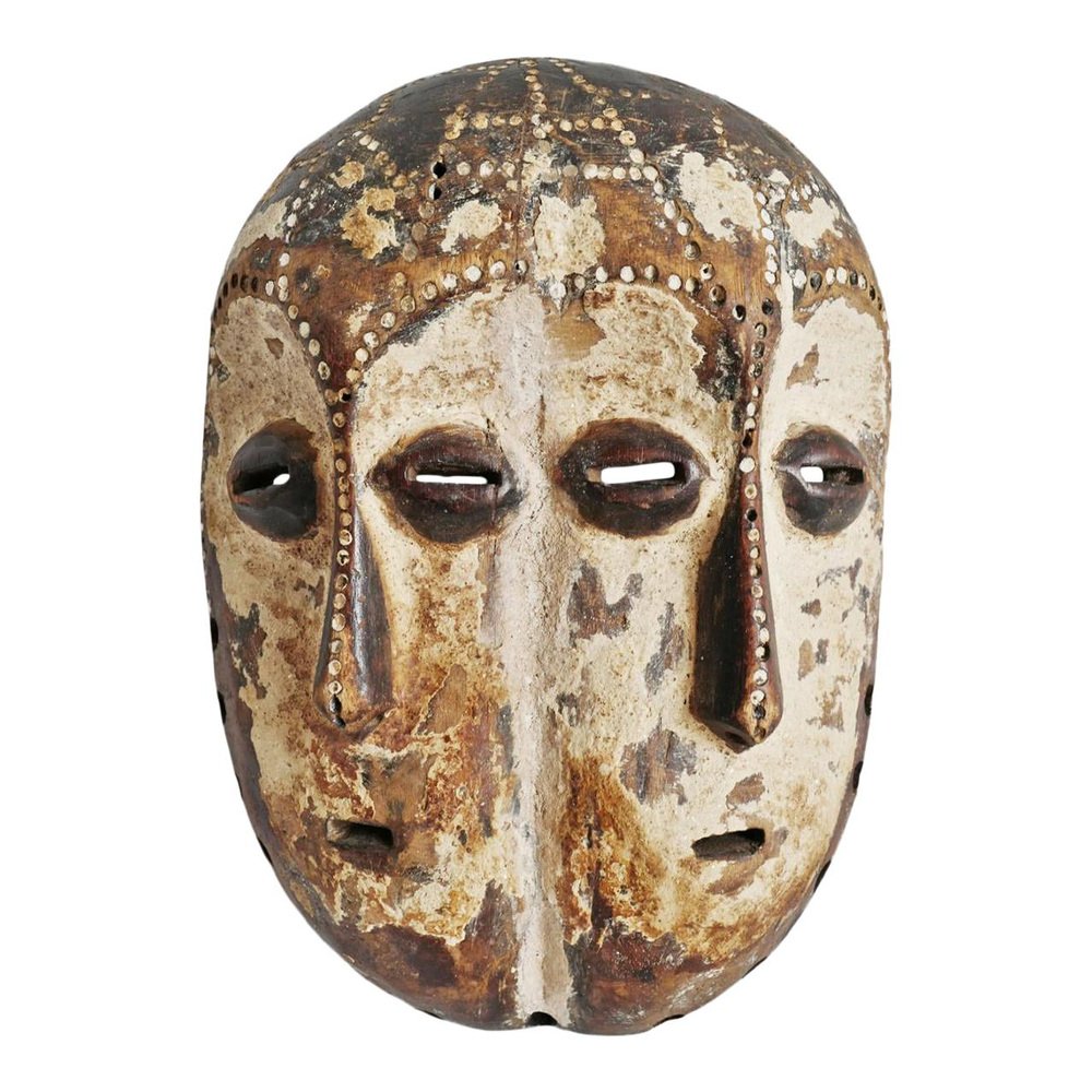 Antique Lega Twin Mask for sale at Pamono