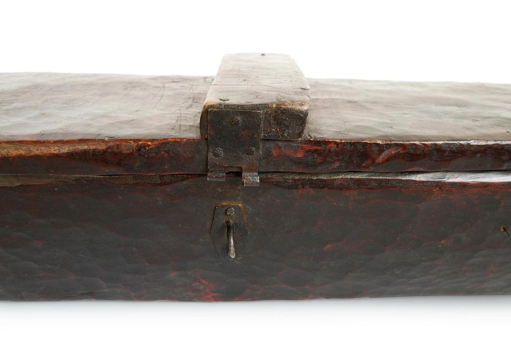 Ethiopian Wood Storage Box for sale at Pamono