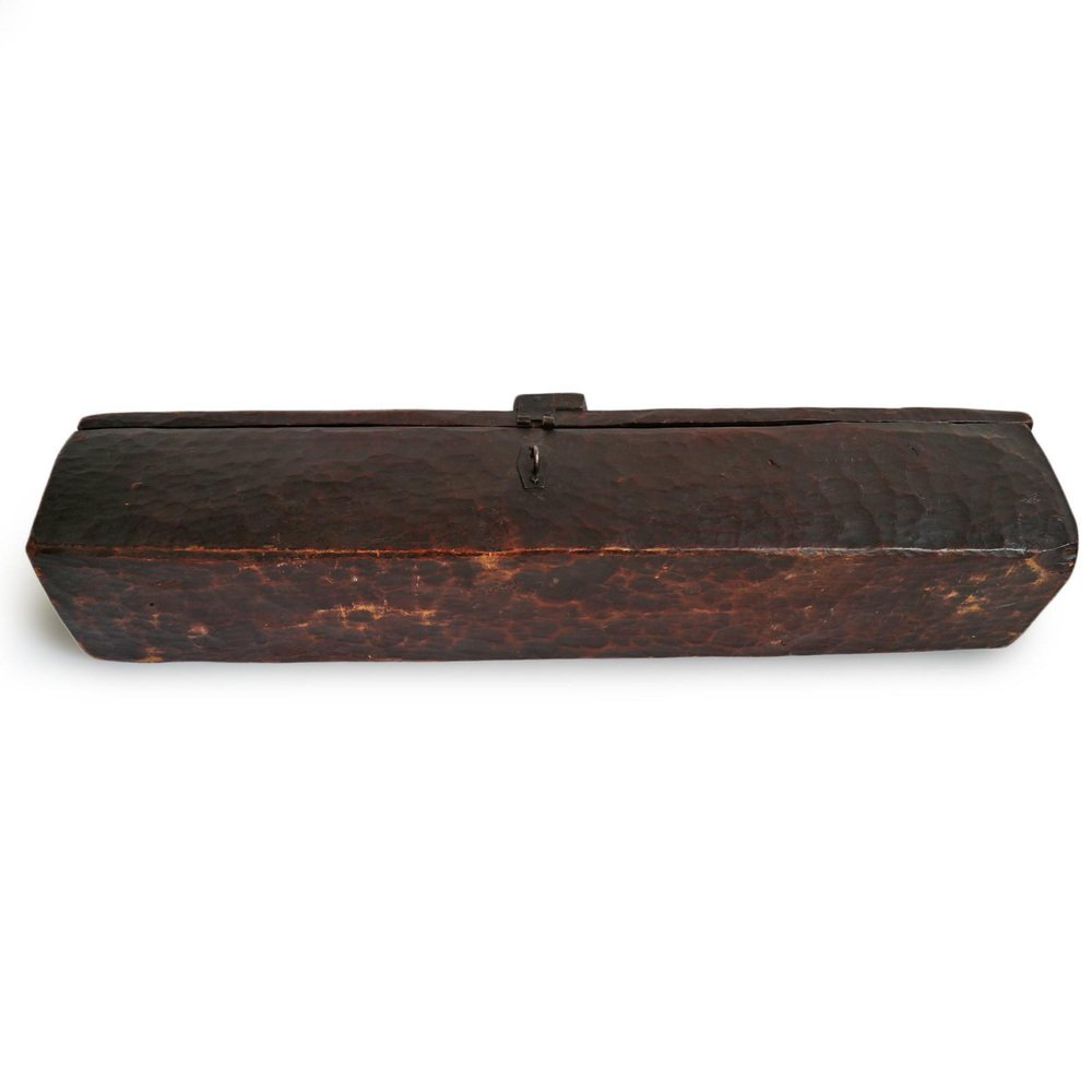 Ethiopian Wood Storage Box for sale at Pamono