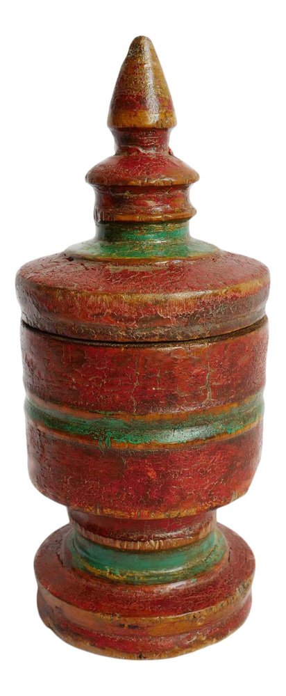 Wood Offering Box for sale at Pamono