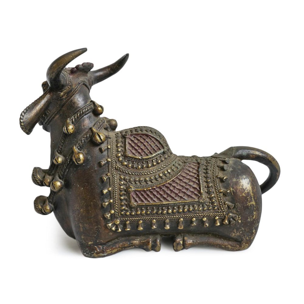 Antikes Messing Nandi Bull bei Pamono kaufen