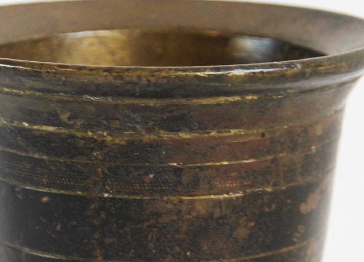 Vintage Bronze & Wax Cup for sale at Pamono