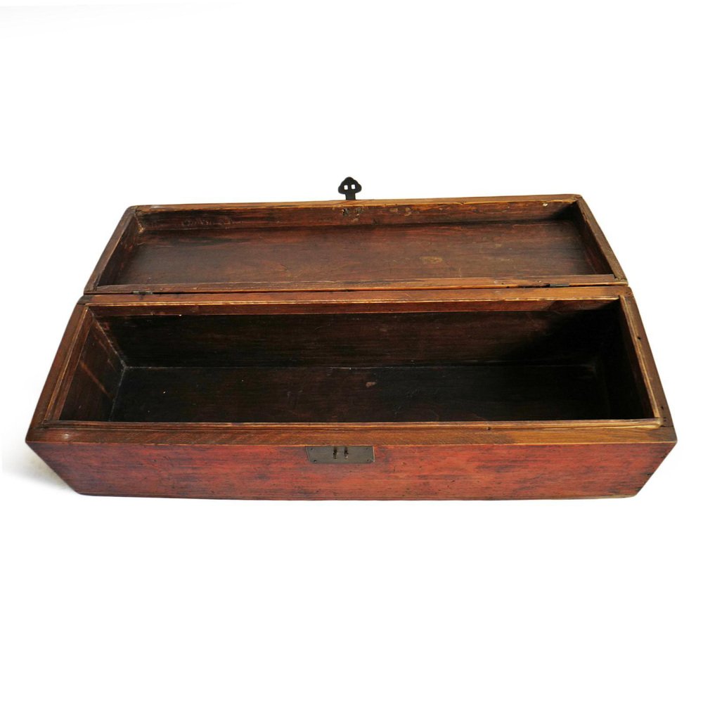 Antique Wood Weapon Box for sale at Pamono