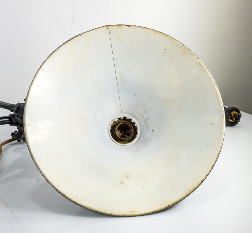 Mid-Century Modern Industrial Adjustable Table Lamp for sale at Pamono