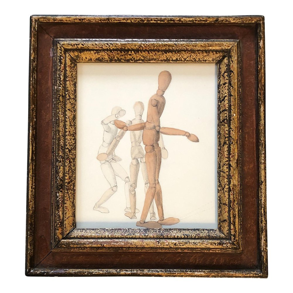 Life Study, 1960s, Artwork on Paper, Framed for sale at Pamono