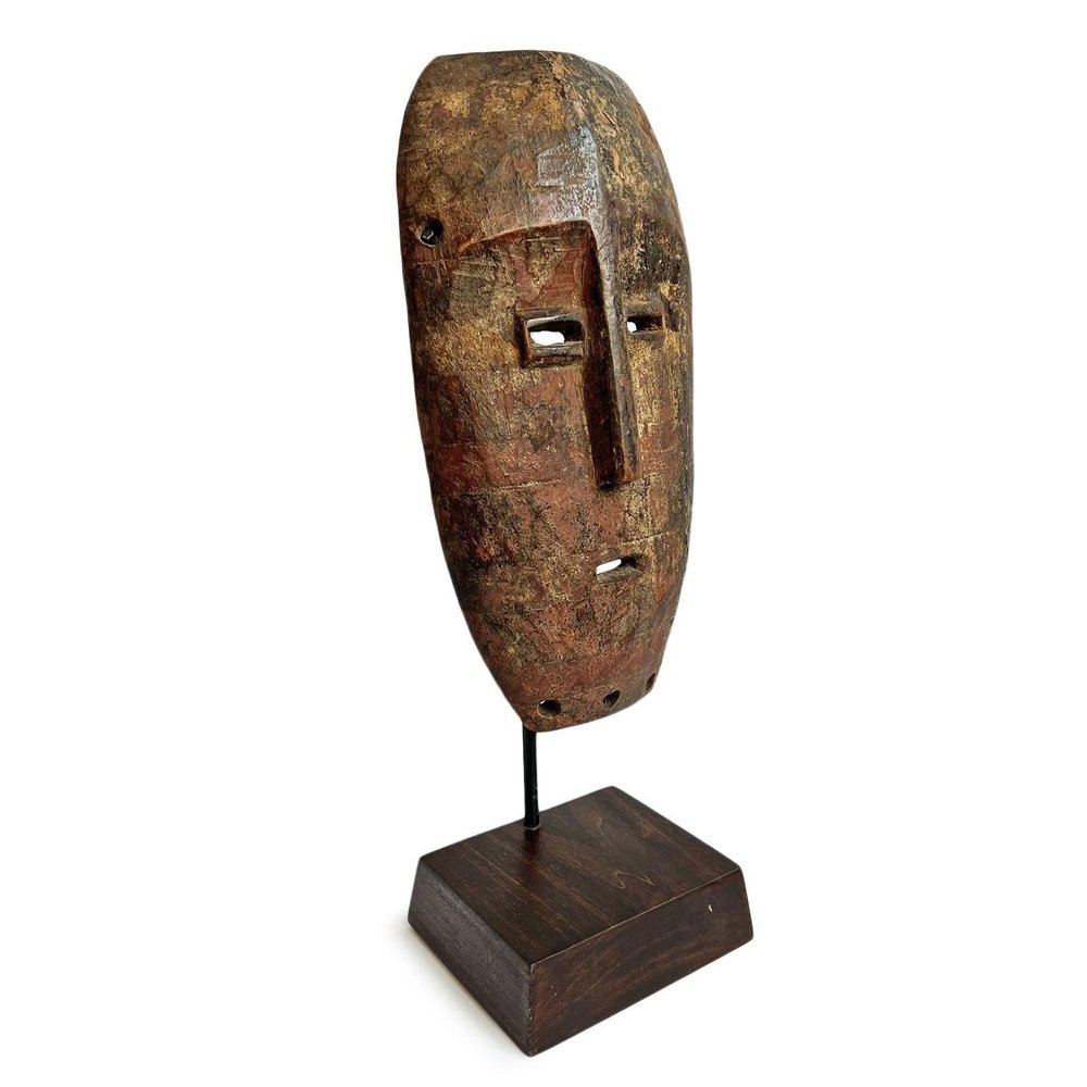 Antique Lele Mask on Stand for sale at Pamono