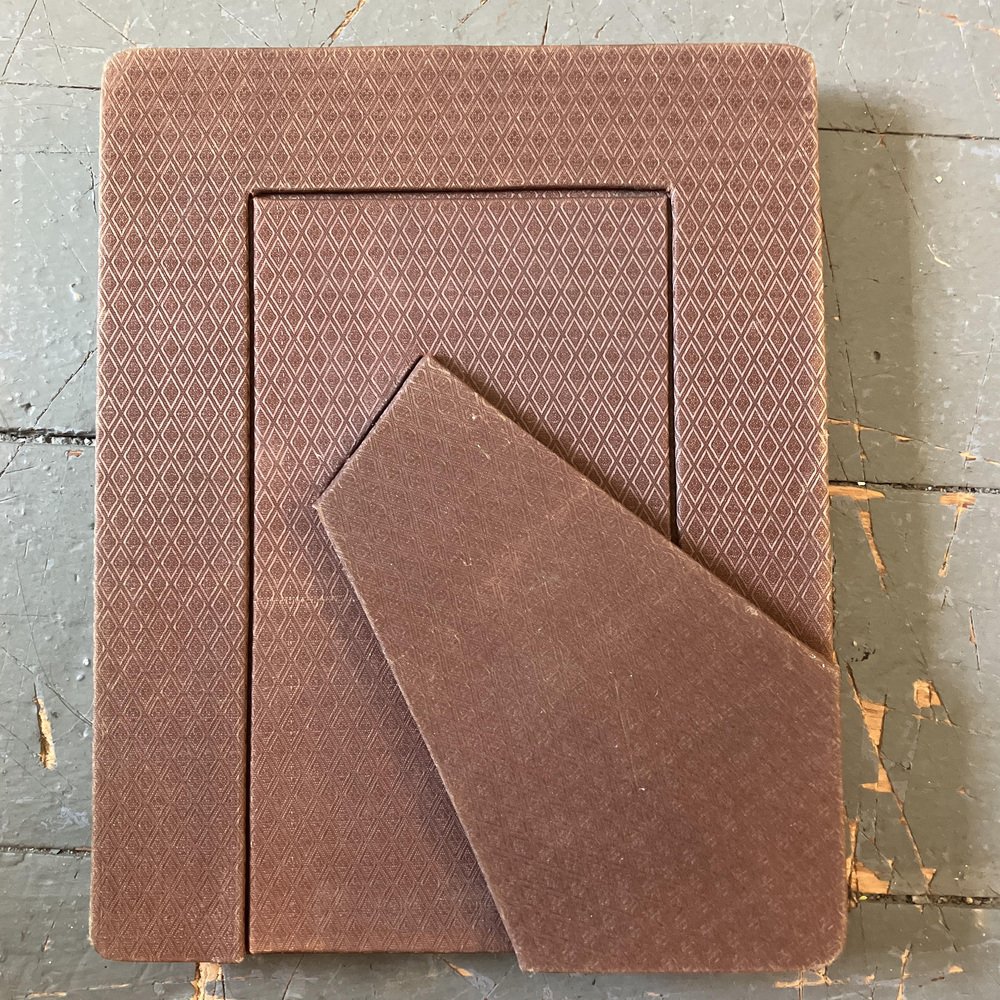 Small Vintage Japanese Lithograph in Leather Frame, 1980s for sale at ...