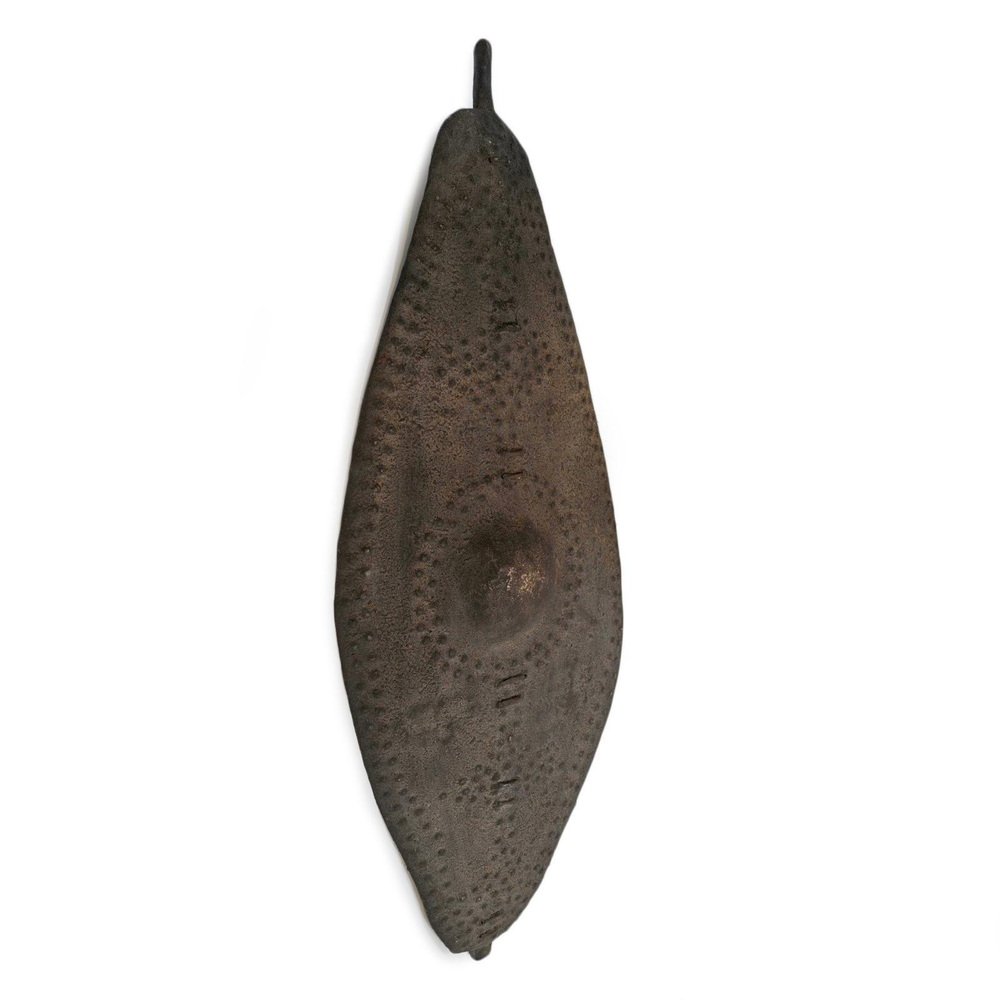 Vintage Iron Elongated Shield for sale at Pamono