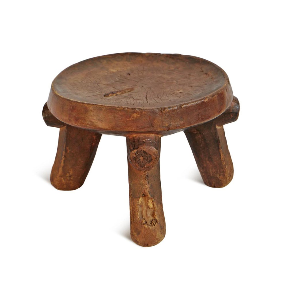 Tanzania Wooden Stool for sale at Pamono