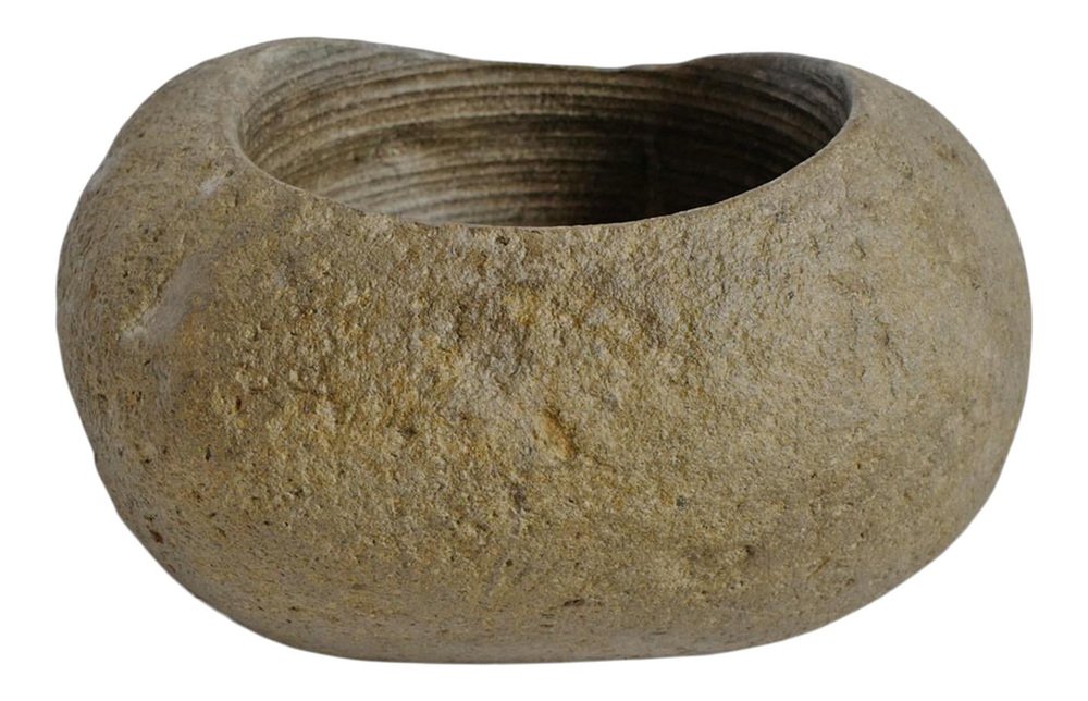 Vintage River Rock Bowl for sale at Pamono
