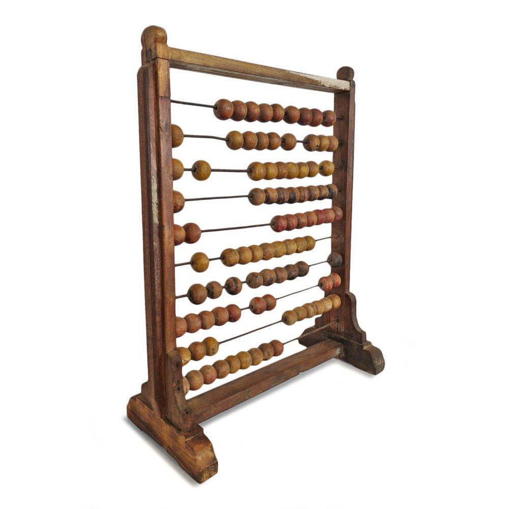 Vintage Wooden Abacus, India for sale at Pamono
