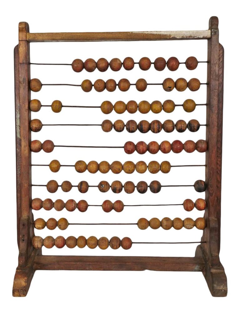 Vintage Wooden Abacus, India for sale at Pamono