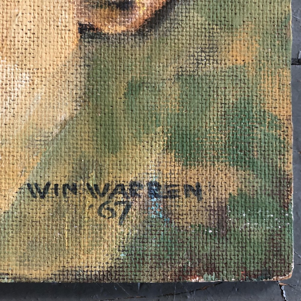 Win Warren, Untitled, 1967, Paint for sale at Pamono