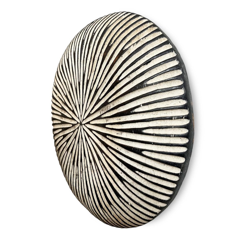Vintage Zulu Round Shield Wall Decor for sale at Pamono