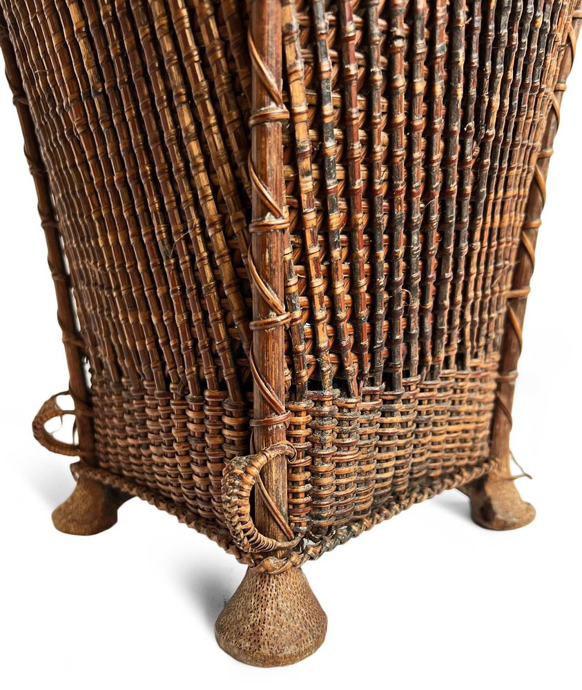 Antique Village Basket, Nepal for sale at Pamono