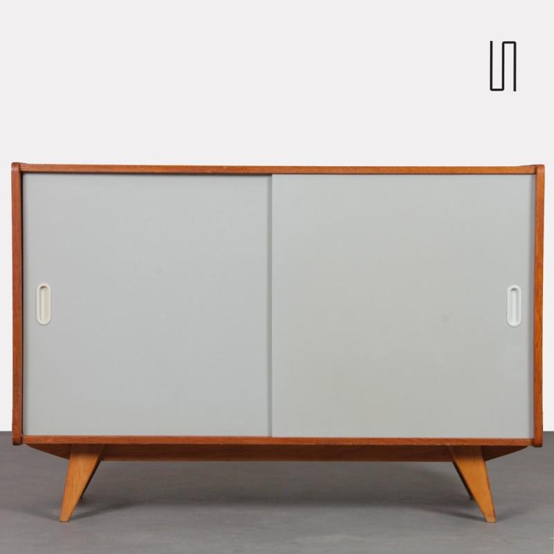 Vintage Oak Model U-452 Chest by Jiri Jiroutek, 1960s for sale at Pamono