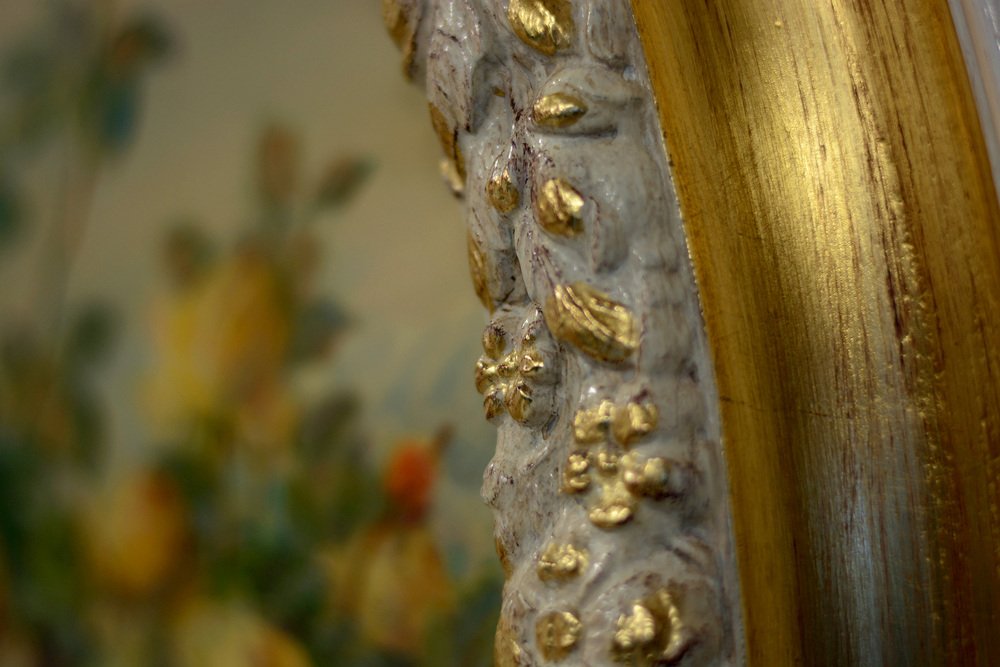 Giovanni Bonetti, Yellow Roses, Oil on Canvas, 2019 for sale at Pamono