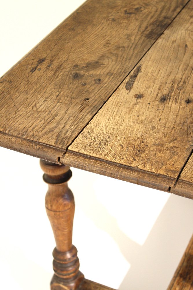 Small Antique Farmhouse Table for sale at Pamono
