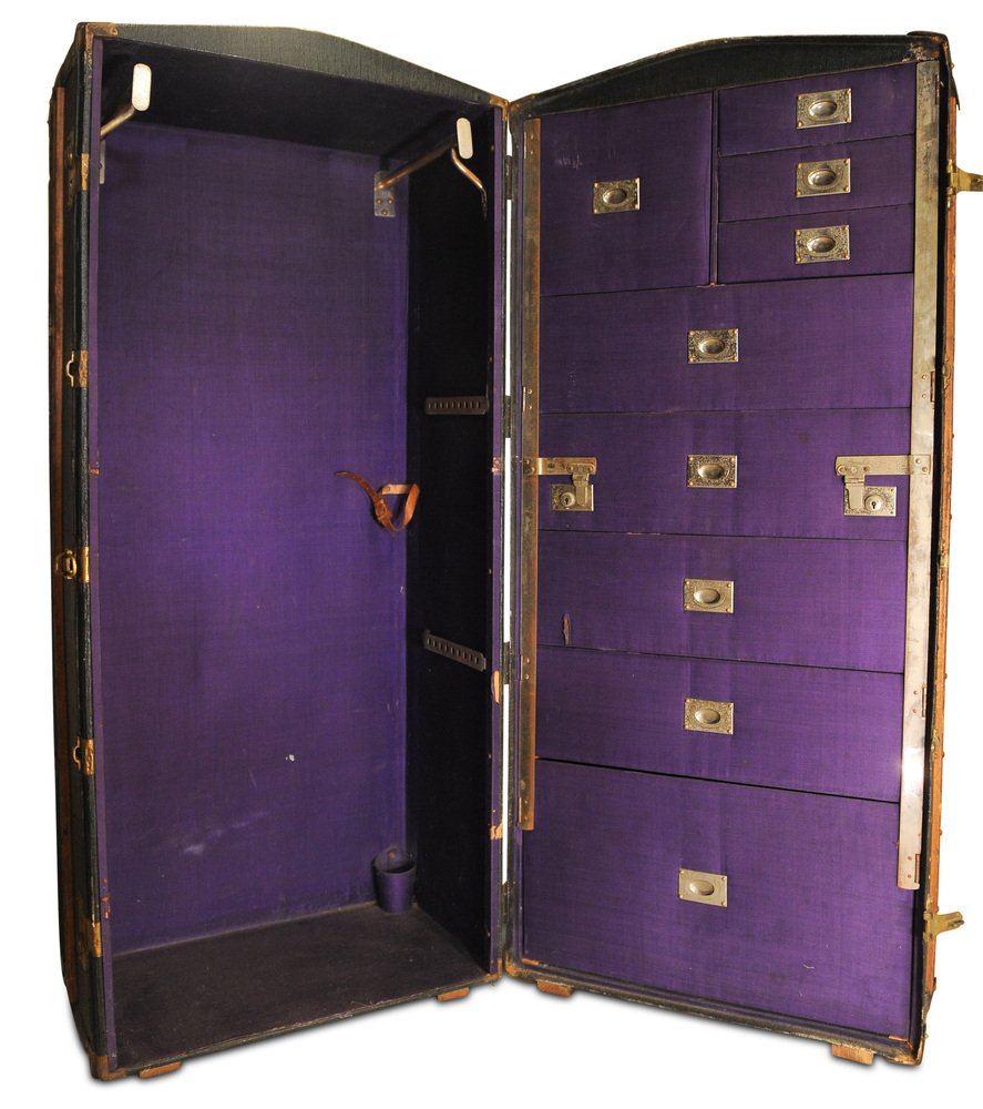 Steamer Trunk Owner Major McGregor Medical Corps, 1890s for sale at Pamono
