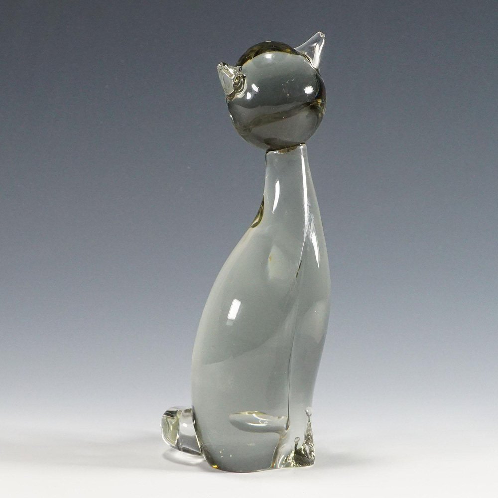 Sculpture of a Stylized Cat attributed to Livio Seguso, 1970s for sale ...