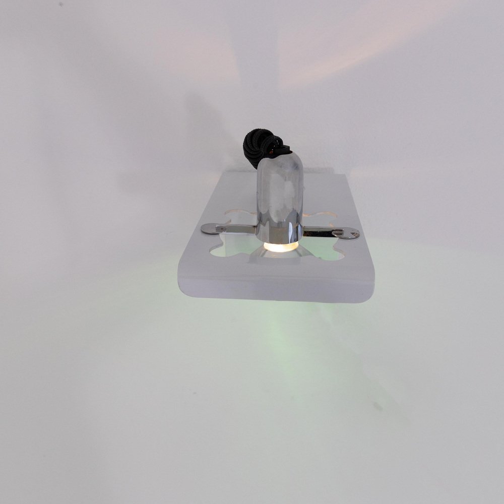 White Team Wall Lamp by Ezio Didone for Valenti, 1970s for sale at Pamono