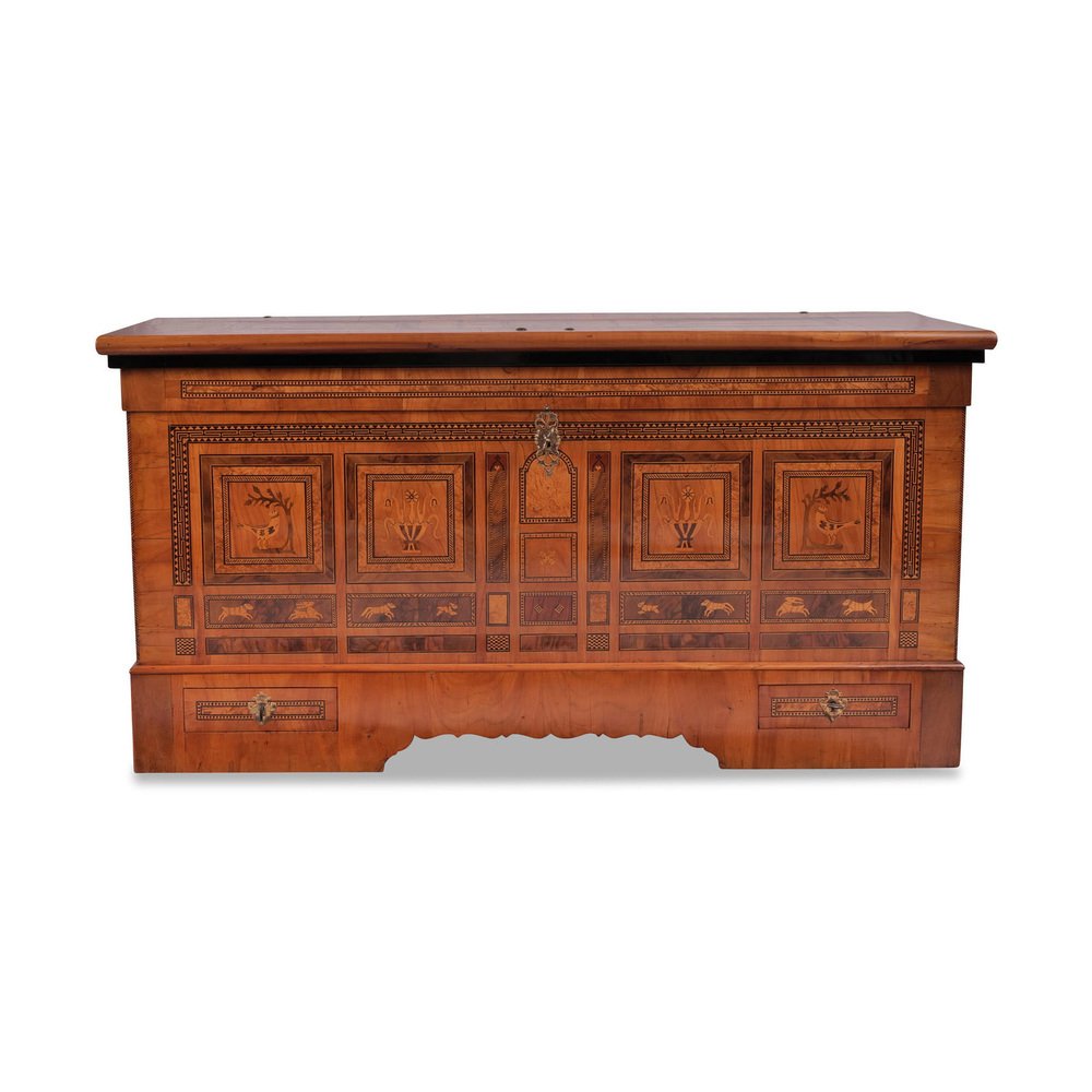 Marburg Chest Bridal Chest Finch Chest in Cherry Tree, 1800s for sale ...