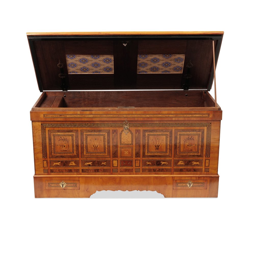Marburg Chest Bridal Chest Finch Chest in Cherry Tree, 1800s for sale ...