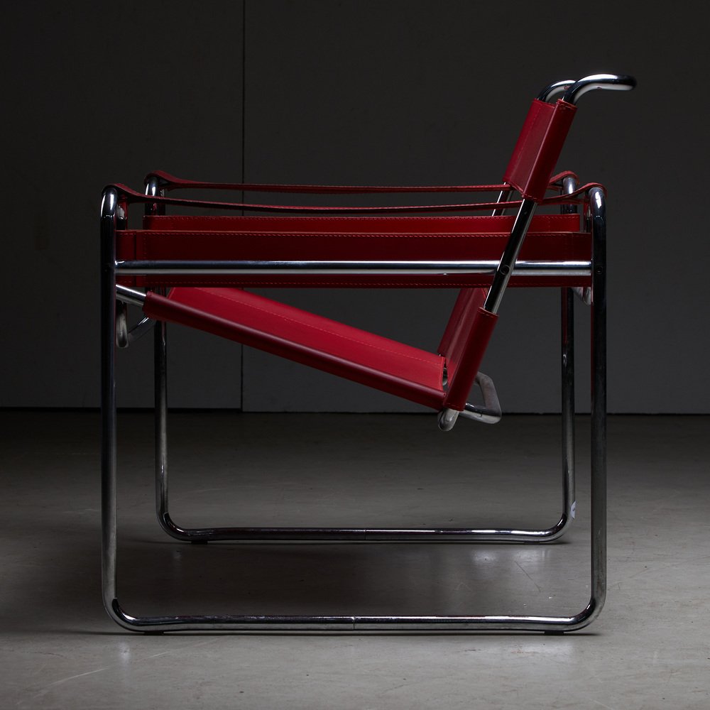 Wassily Chair by Marcell Breuer for Knoll, 1980s for sale at Pamono