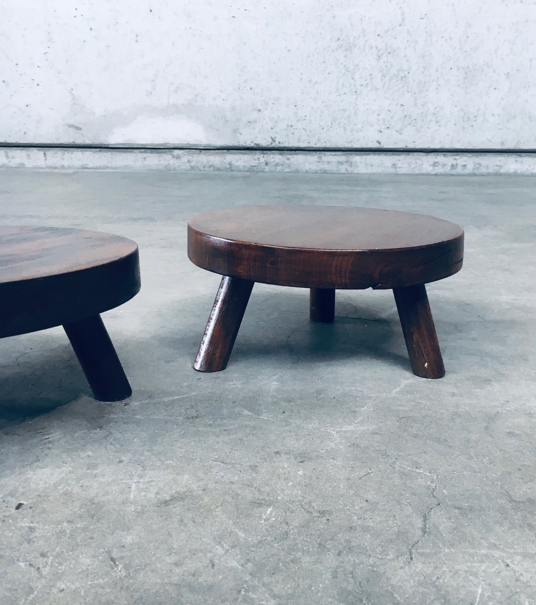 Mid-Century Design Tripod Low Plant Table Set, 1960s, Set of 2 for sale ...