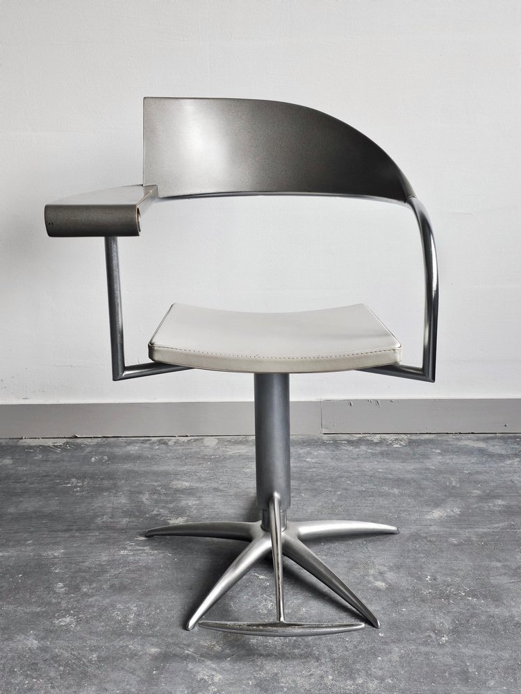 Techno Barber Chair attributed to Philippe Starck for Loreal, France ...