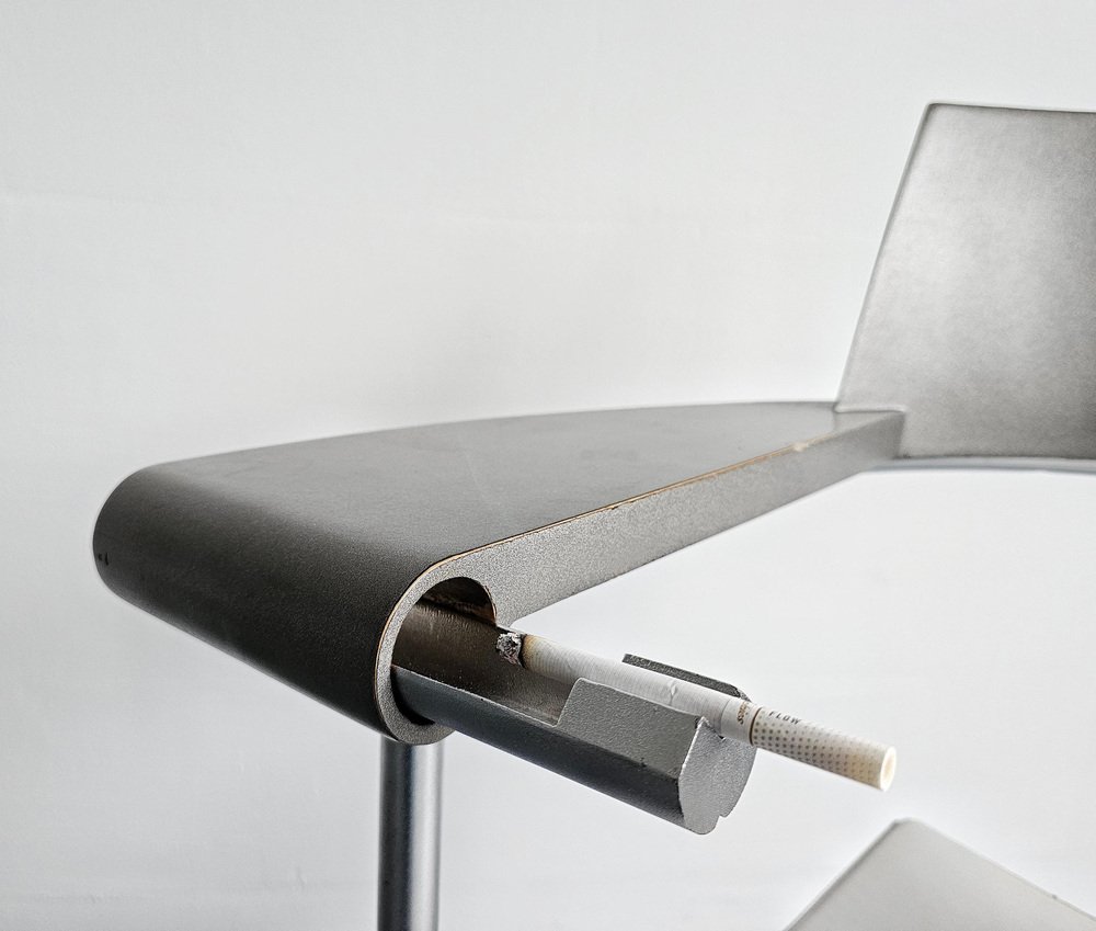 Techno Barber Chair attributed to Philippe Starck for Loreal, France ...