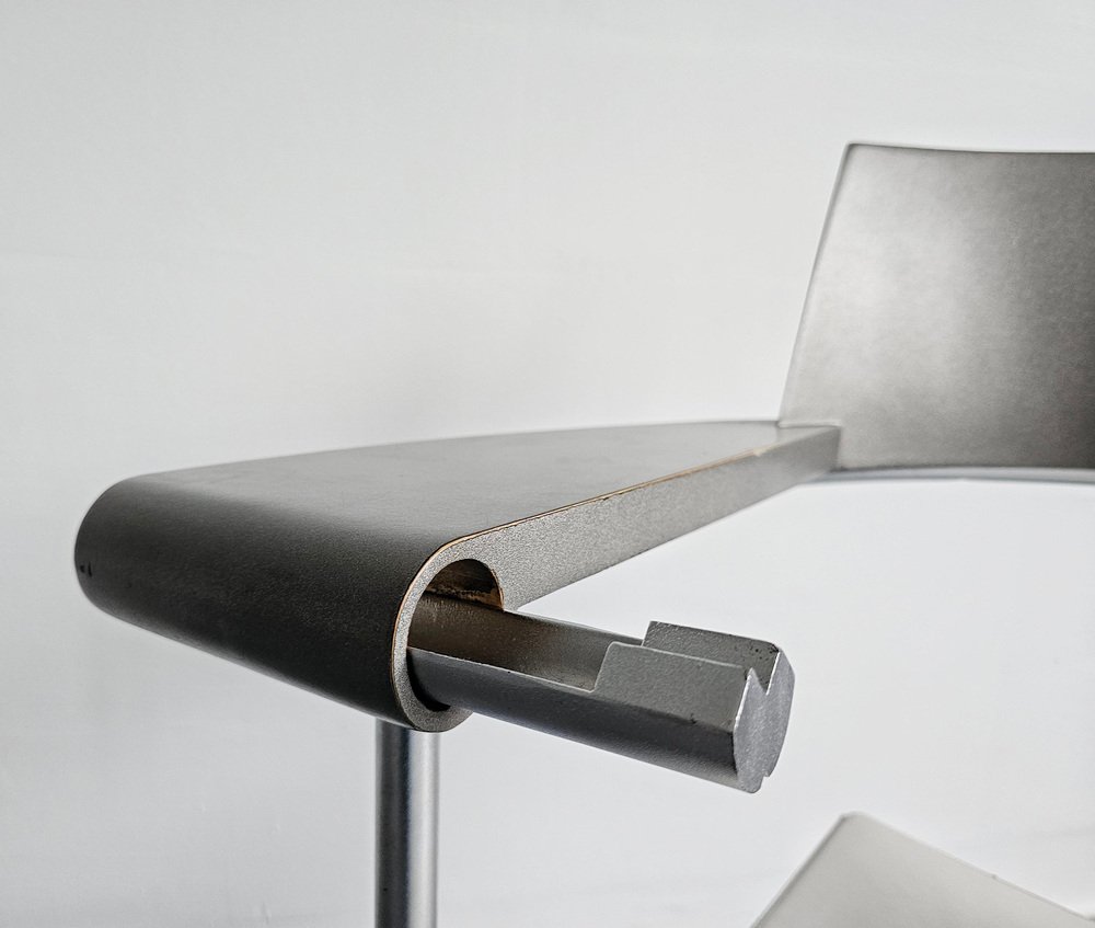 Techno Barber Chair attributed to Philippe Starck for Loreal, France ...