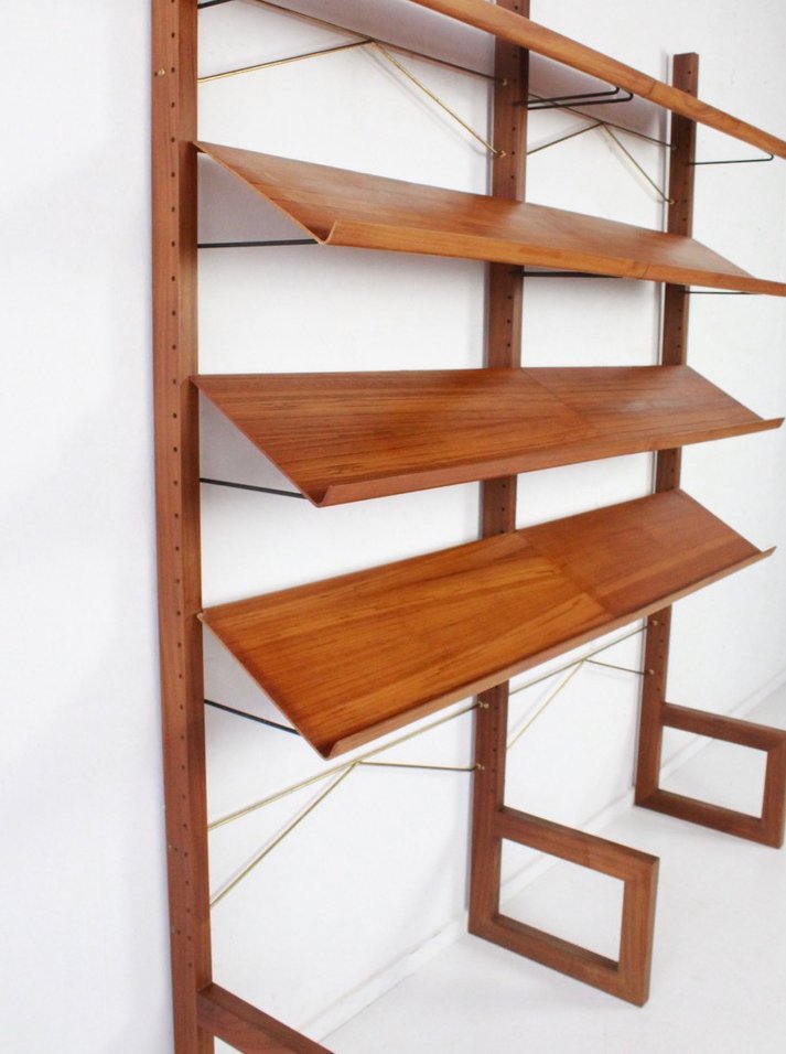 Freistehendes Wandregal Royal System von Poul Cadovius für Cado ...