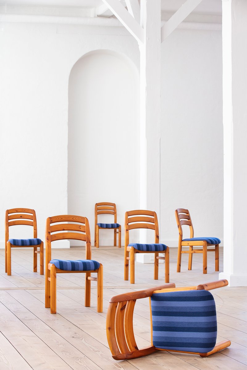 Vintage Dining Chairs, 2000s, Set of 6 for sale at Pamono