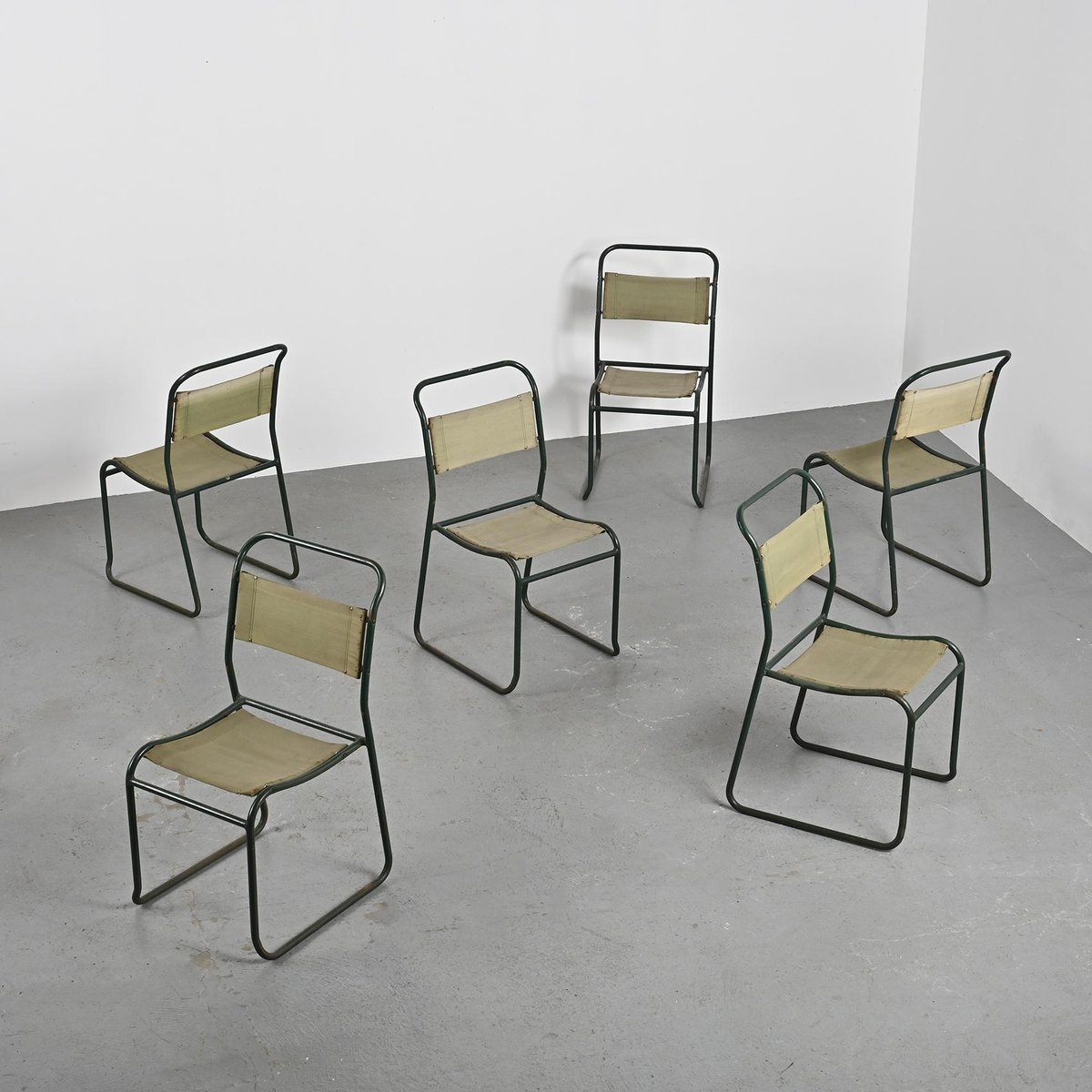 Chairs by Bruno Pollack, 1930s, Set of 6 for sale at Pamono