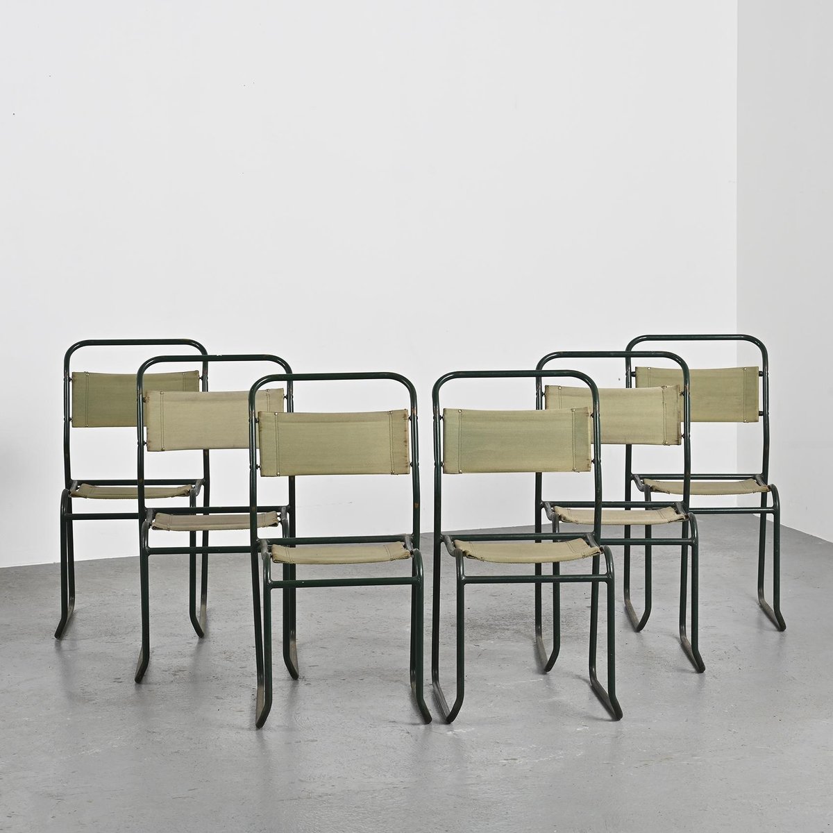 Chairs by Bruno Pollack, 1930s, Set of 6 for sale at Pamono