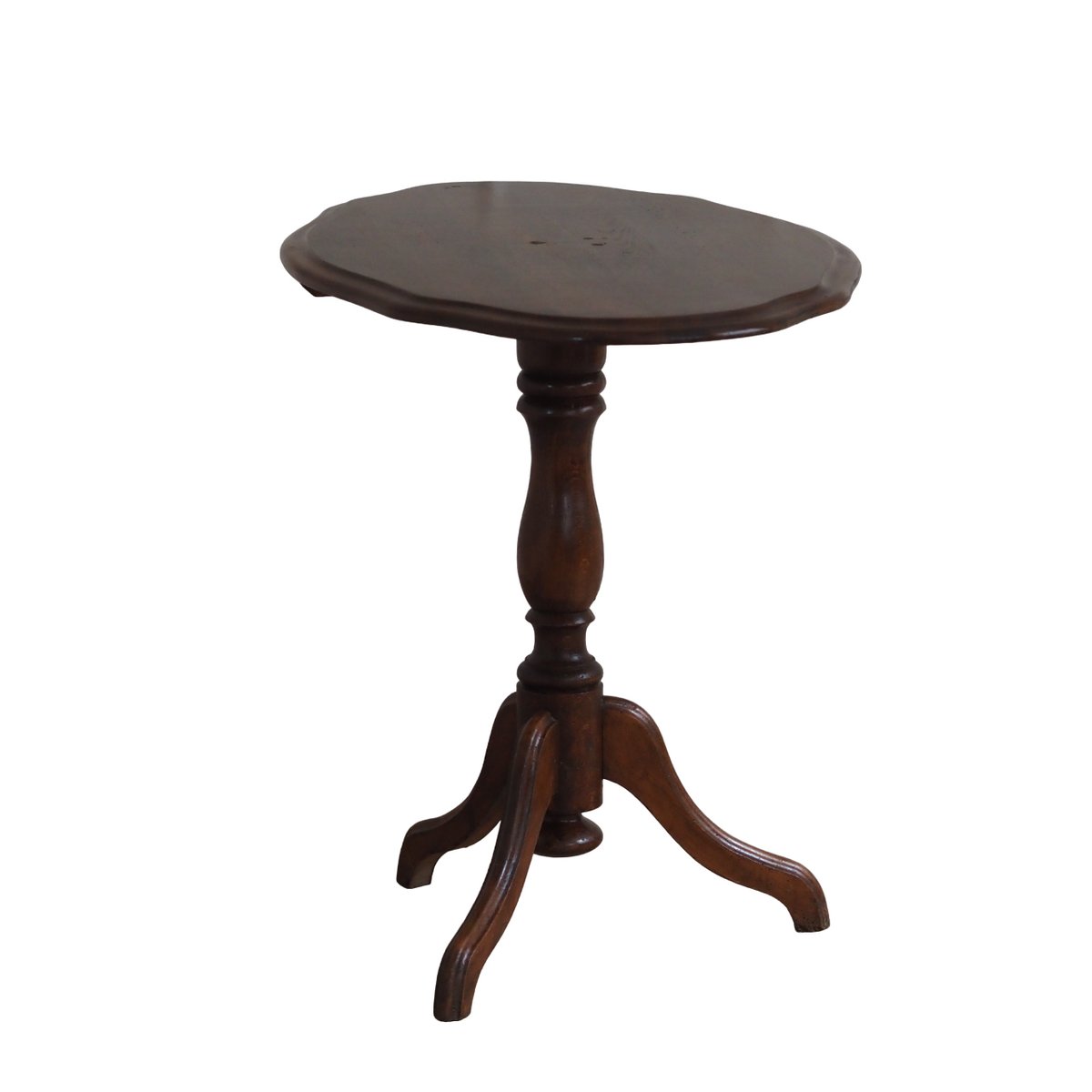 Antique Oval Side Table for sale at Pamono